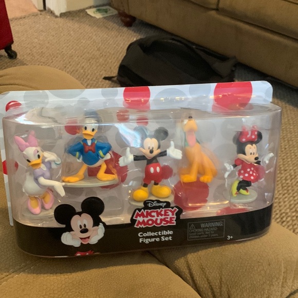 Disney | Toys | Mickey Mouse Collectible Figure Set | Poshmark